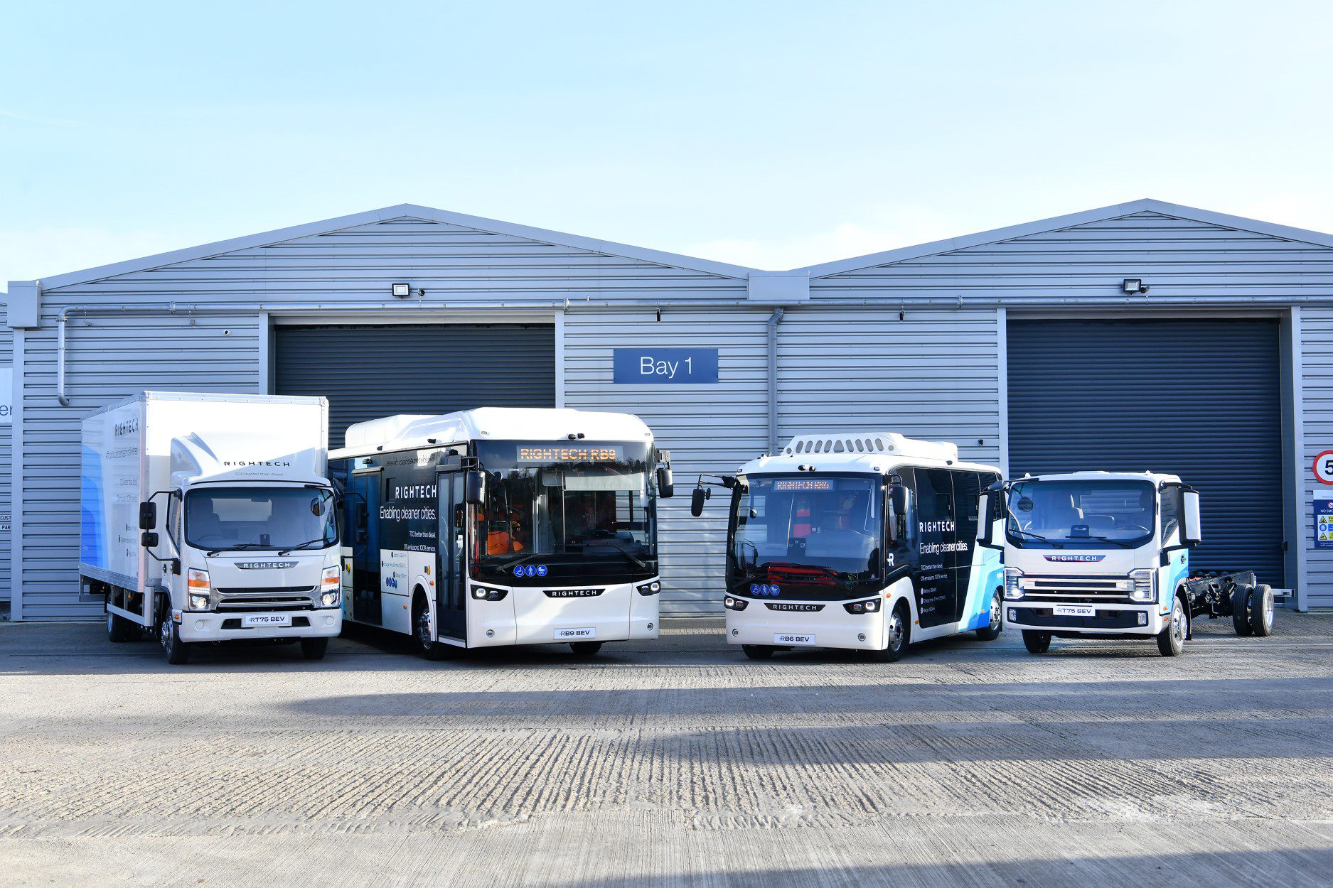 Wrightbus unveils new Rightech EV truck brand to accelerate fleet ...