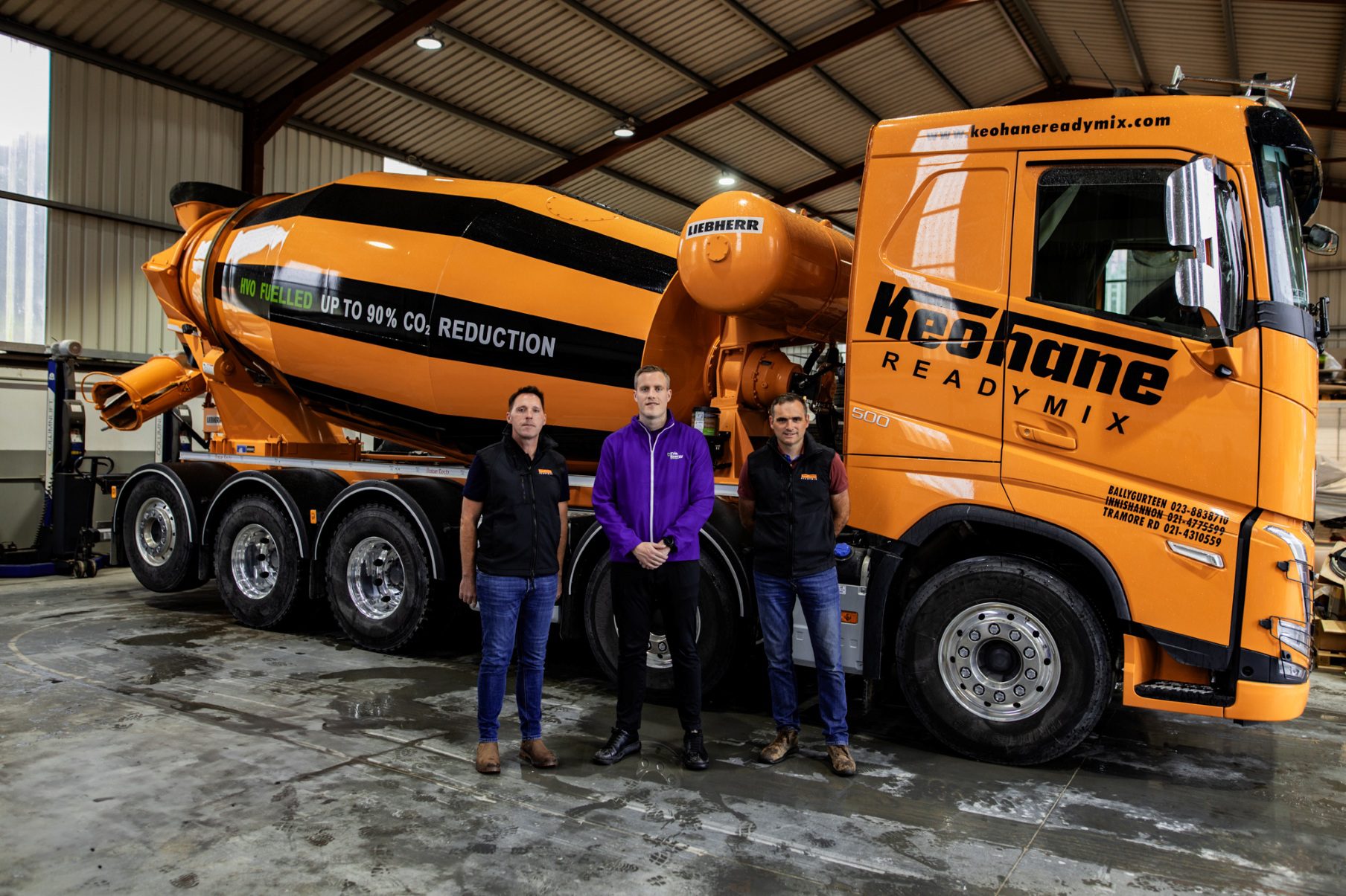 Tria Energy partnership delivers HVO transition for construction supply ...